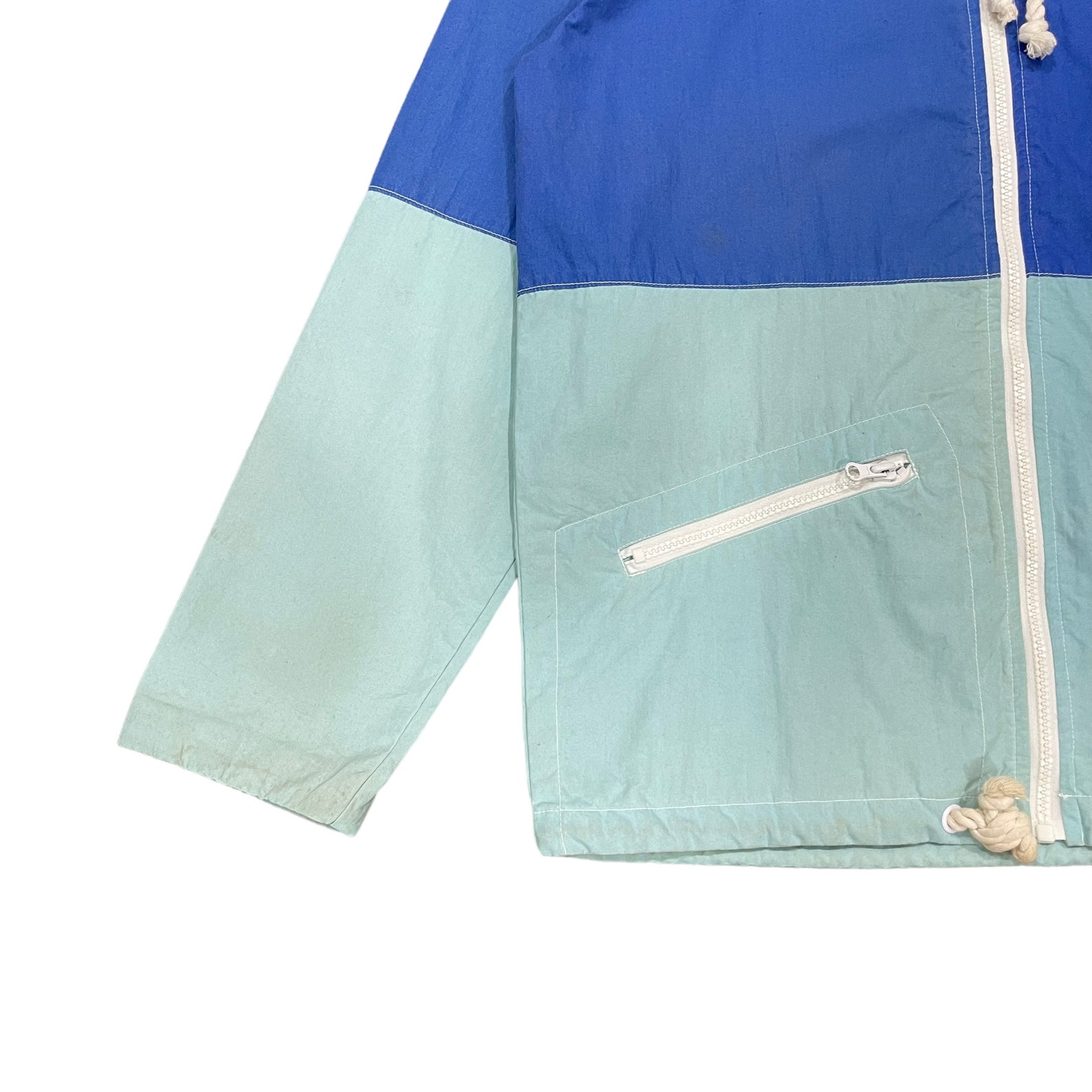 Vintage Japanese Brands SMP Colourway Colourblock Multicoloured Zipper ...