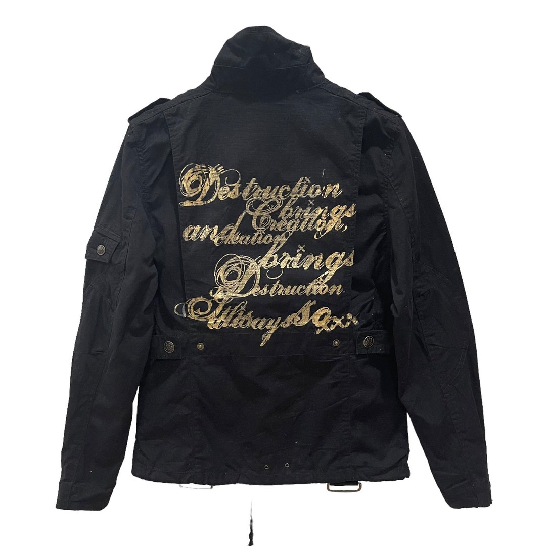 Japanese Brand Exhibitionist Spell Out Seditionaries Punk Multipocket ...