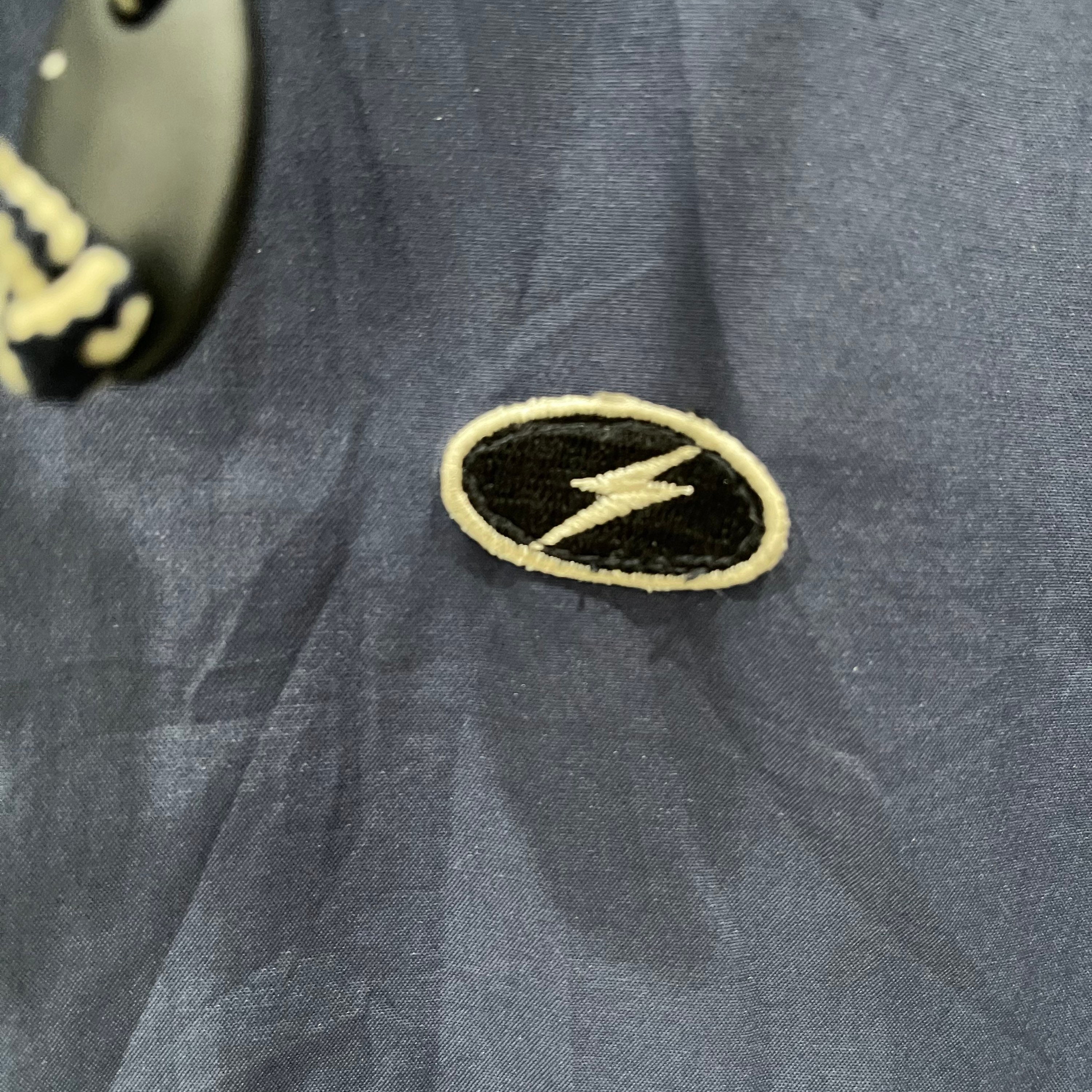Vintage!! Lightning Bolt Small Logo Hoodie Windbreaker Jacket - Etsy