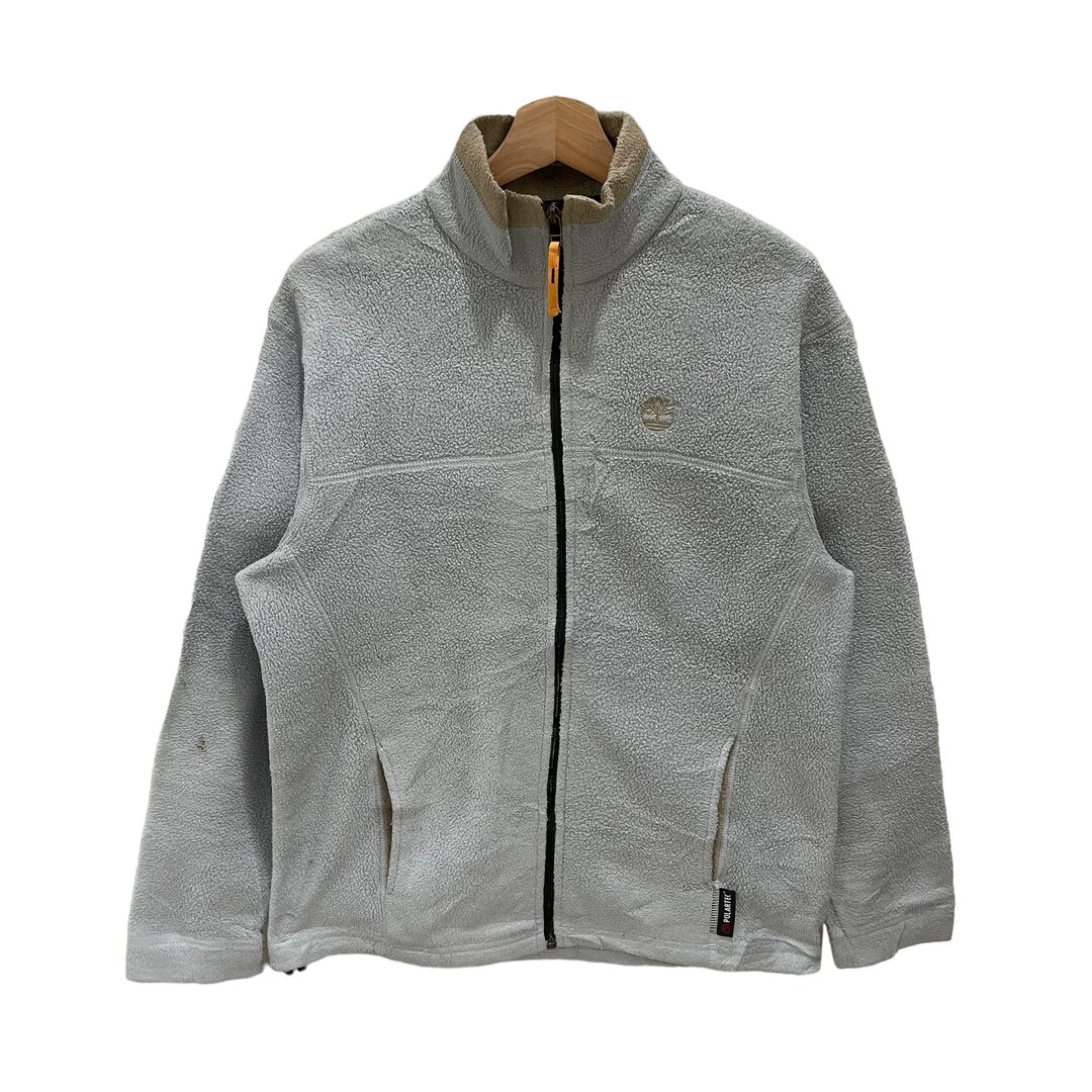 Vintage!! Timberland Fleece Zipper Outdoor Jacket - Etsy