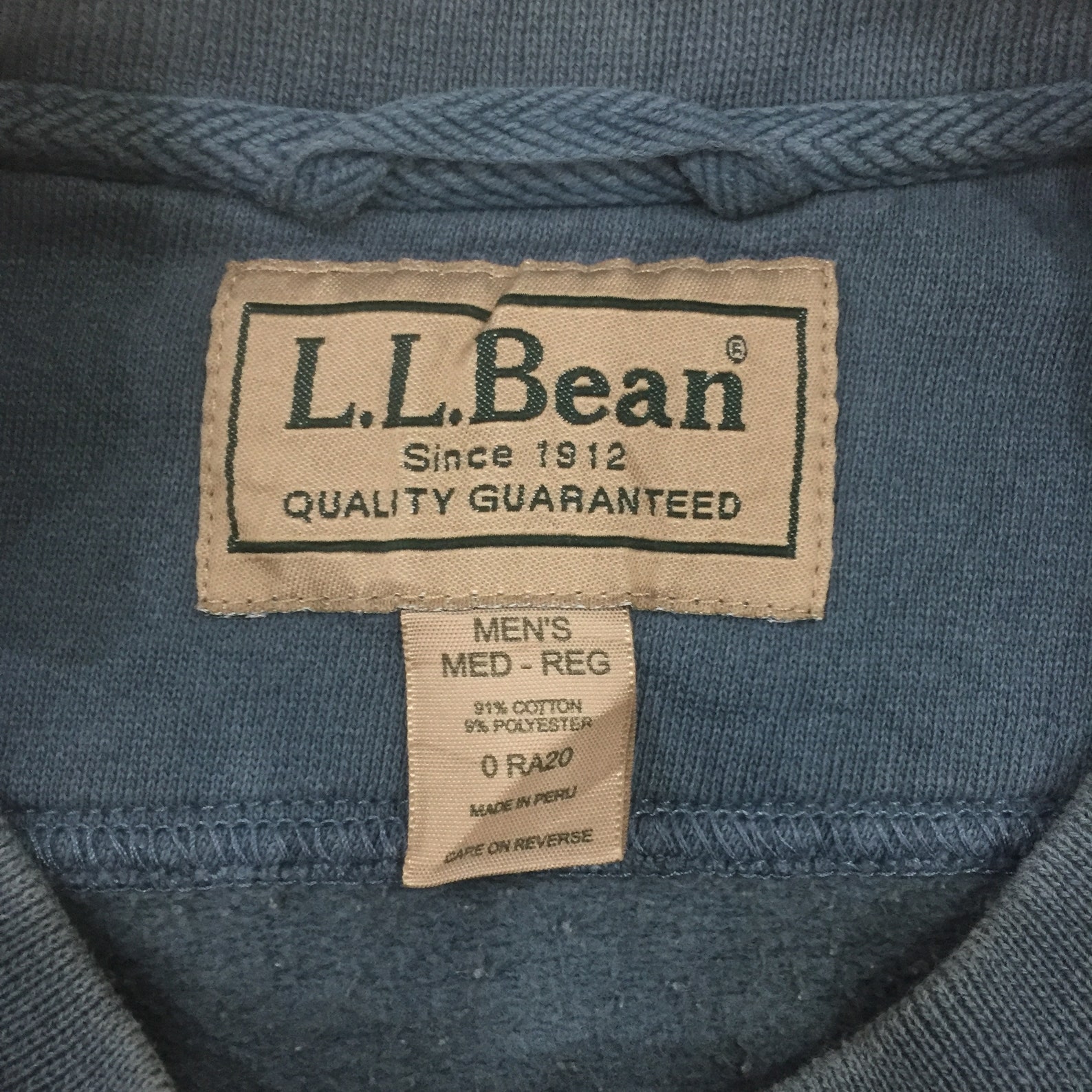 Vintage!! LL Bean 1912 Big Spell Out Big Logo Sweater Sweatshirt Crewneck - Etsy