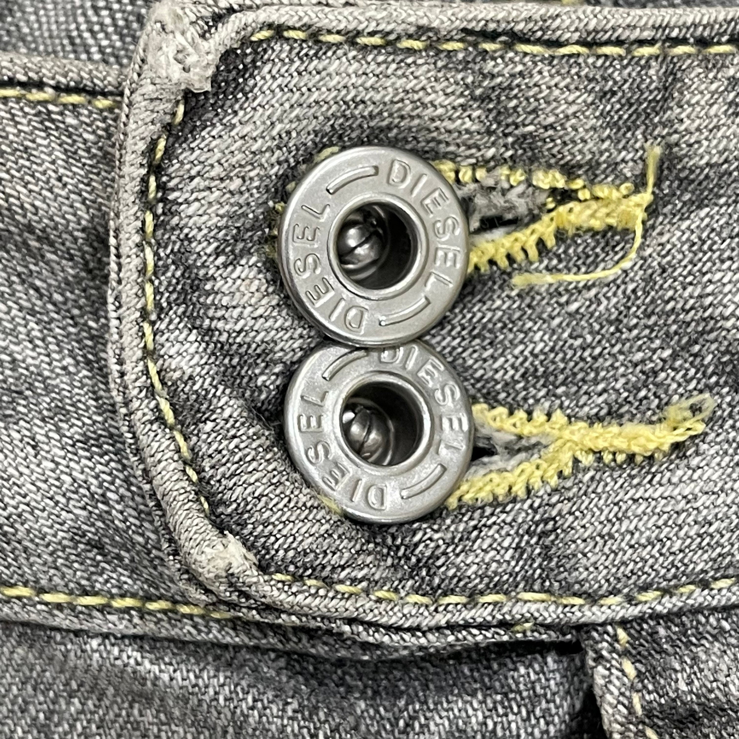 Vintage Diesel Industry Distressed Denim Pant - Etsy