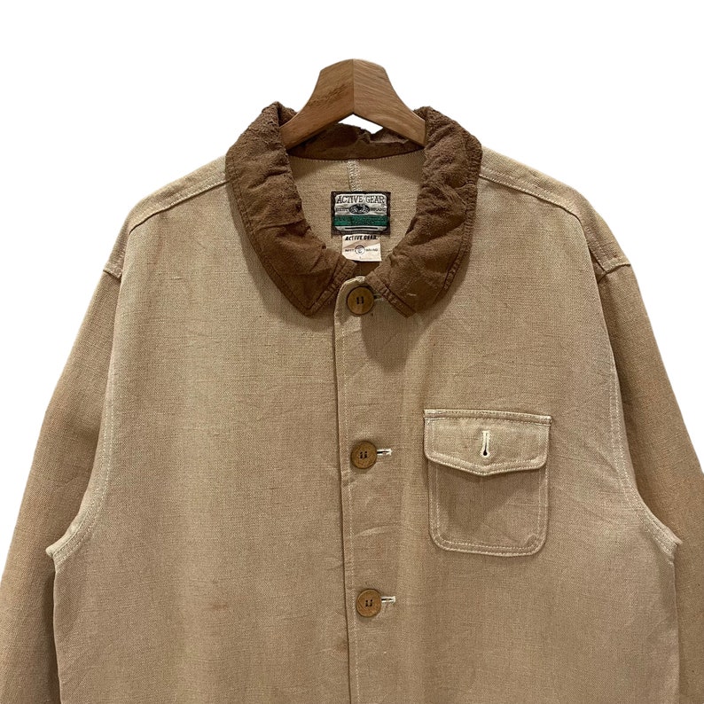 Rare Vintage Active Gear Outdoor Workwear Button up Jacket - Etsy