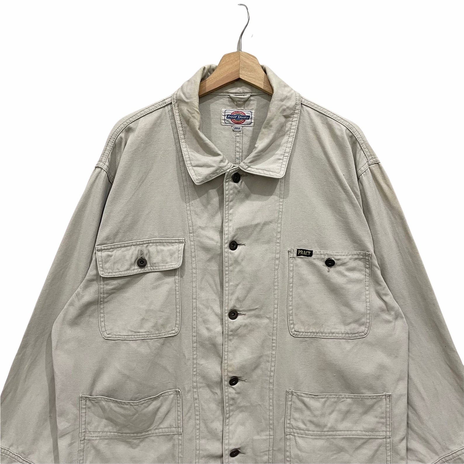 Vintage!! Pract Studio Japanese Brand Multipocket Utility Jacket - Etsy