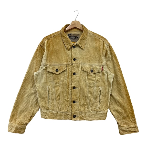 Vintage EDWIN Classic Corduroy Jacket - Etsy Vintage EDWIN Classic Corduroy Jacket - Etsy