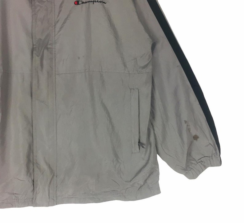 Vintage Champion Windbreaker Jacket Raincoat Sportswear - Etsy