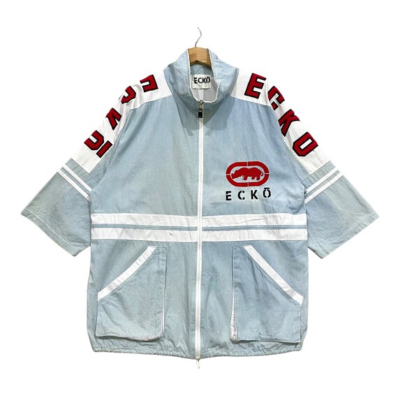 Vintage 90s ECKO Rapper Style Big Logo Embroidered Zipper | Etsy