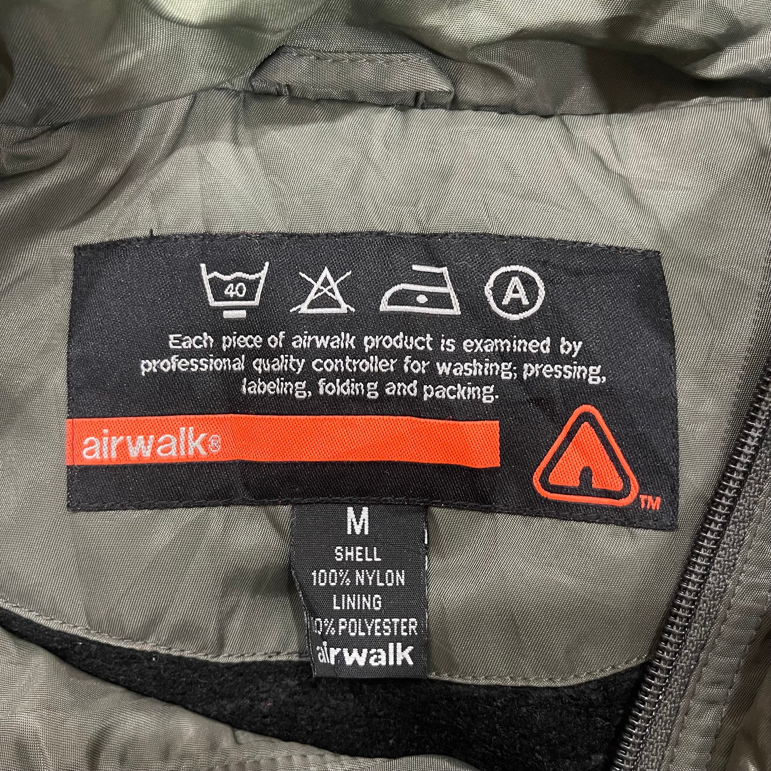 Vintage Airwalk Military Design Avirex Alpha Industries Hoodie Bomber ...