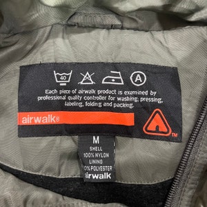 Vintage Airwalk Military Design Avirex Alpha Industries Hoodie Bomber ...