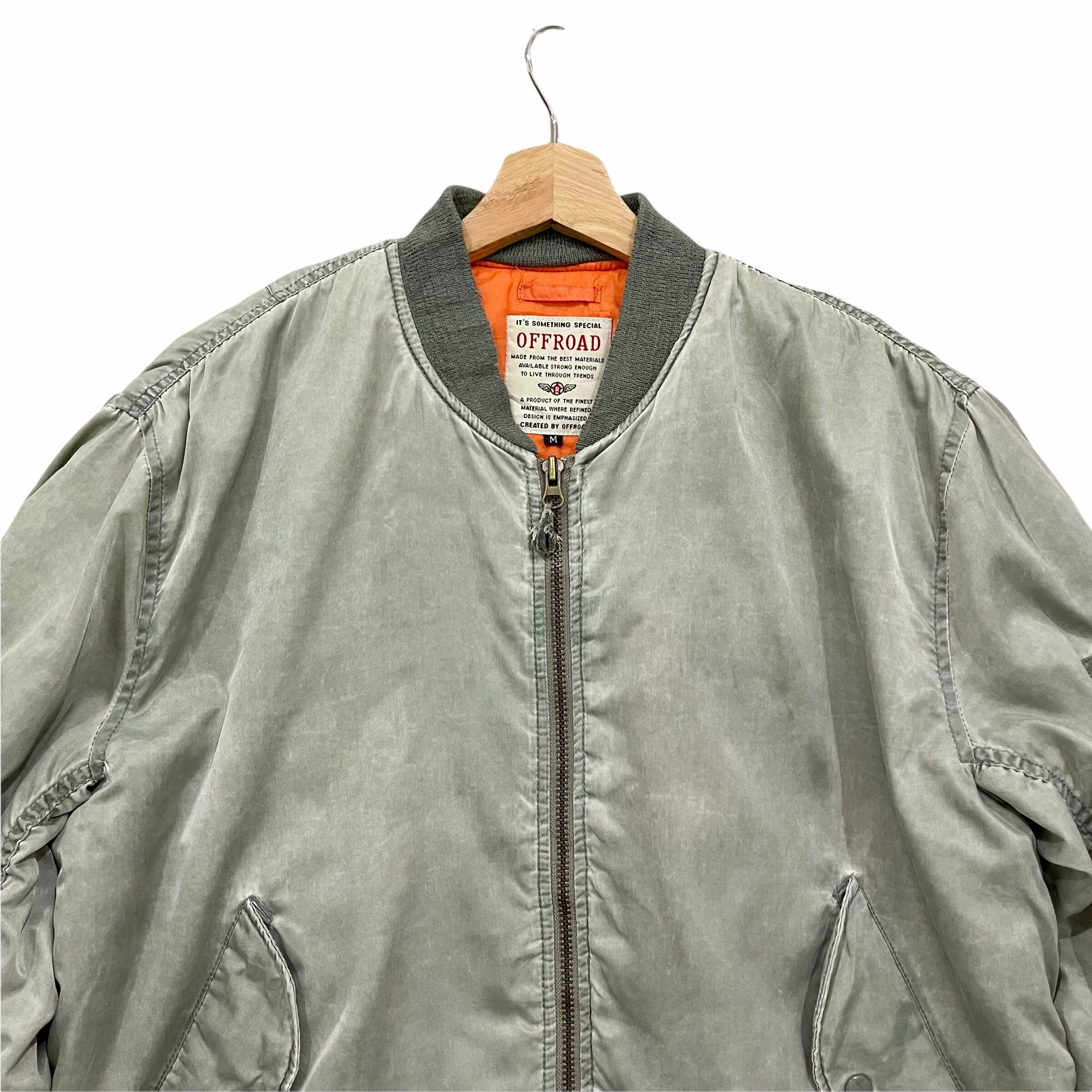 Vintage 90s OFFROAD MA-1 US Army Us Air Forces Flight Bomber Vintage 90s OFFROAD MA-1 US Army Us Air Forces Flight Bomber
