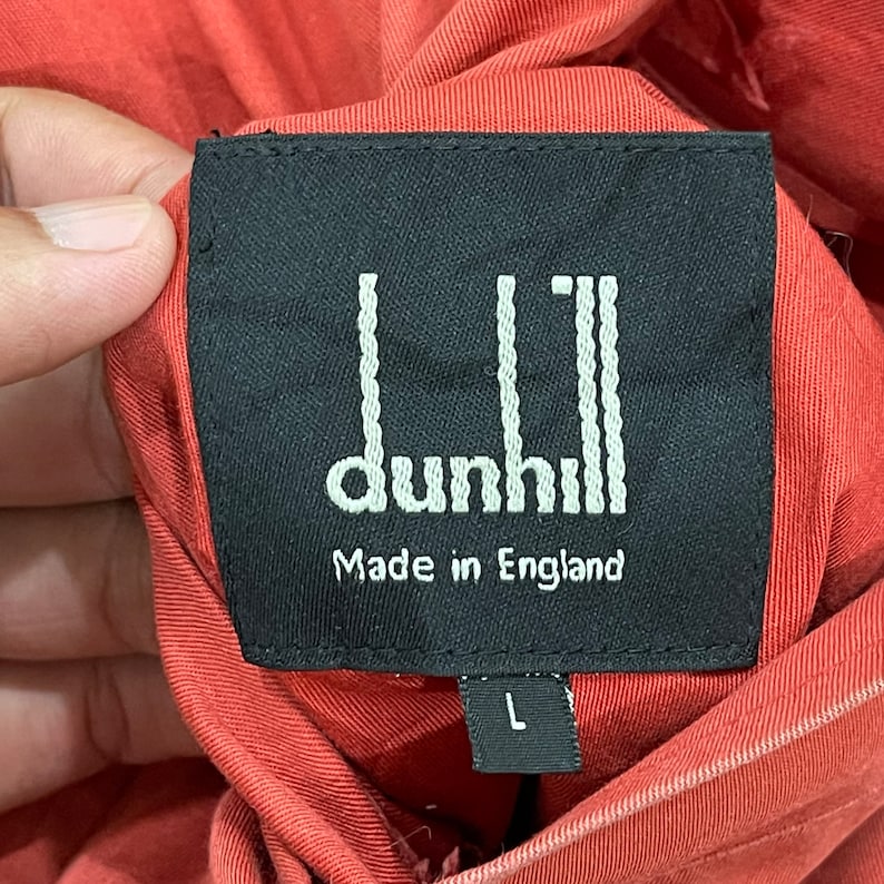 Vintage 90s Alfred Dunhill Reversible Harrington Zipper Jacket Made in ...