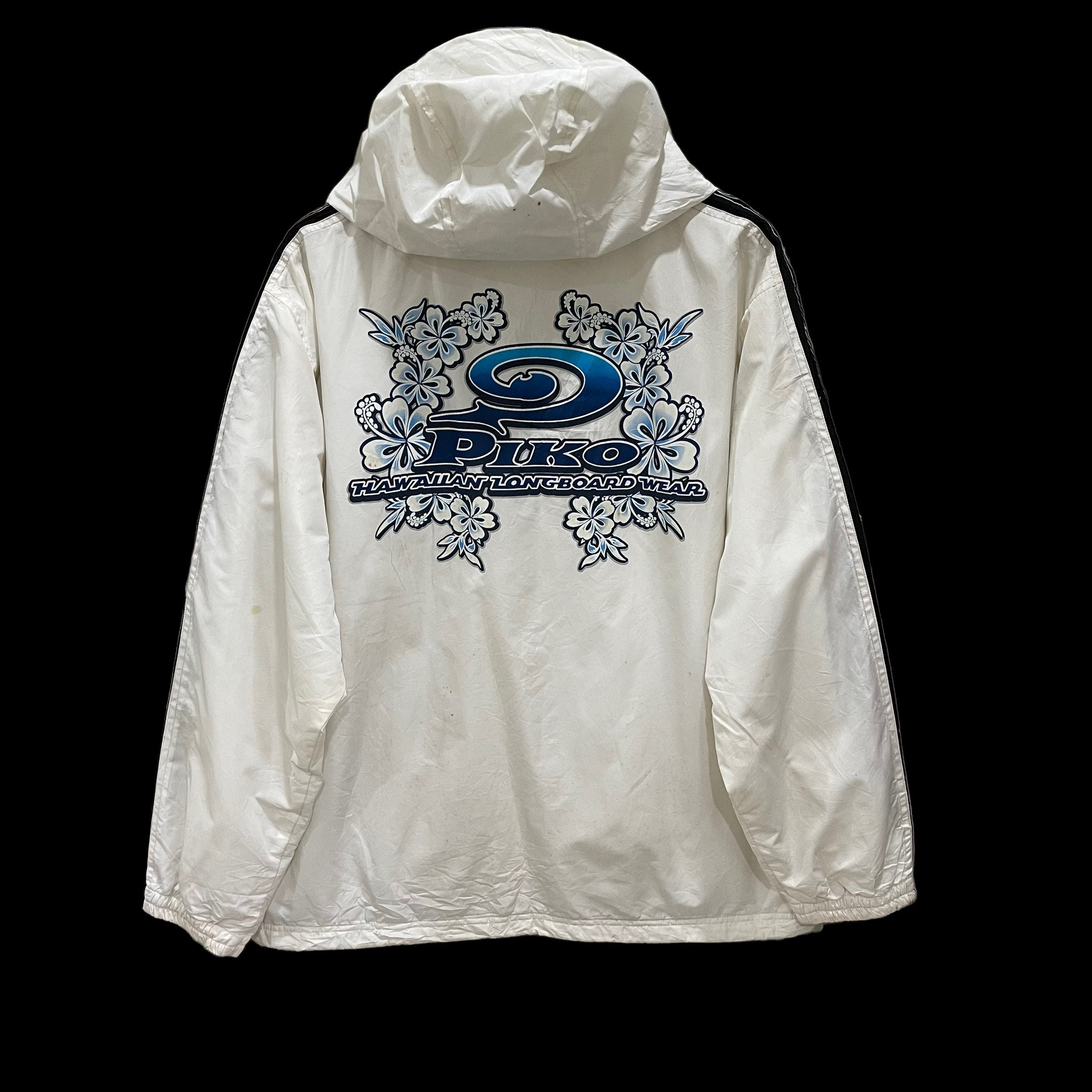 Vintage!! Piko Hawaiian Longboard Wear Zipper Hoodie Vintage!! Piko Hawaiian Longboard Wear Zipper Hoodie