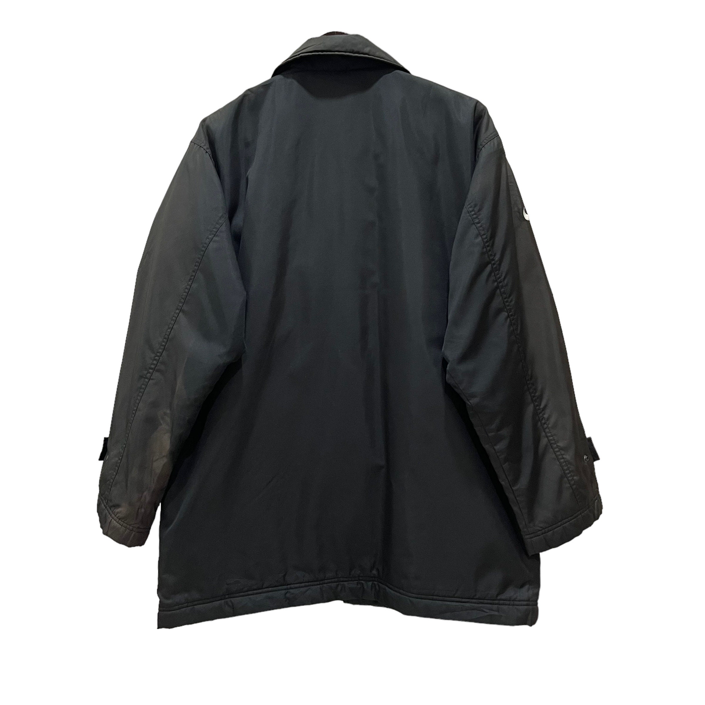 Vintage 90s Nike Swoosh Sun Faded Snap Button Jacket - Etsy