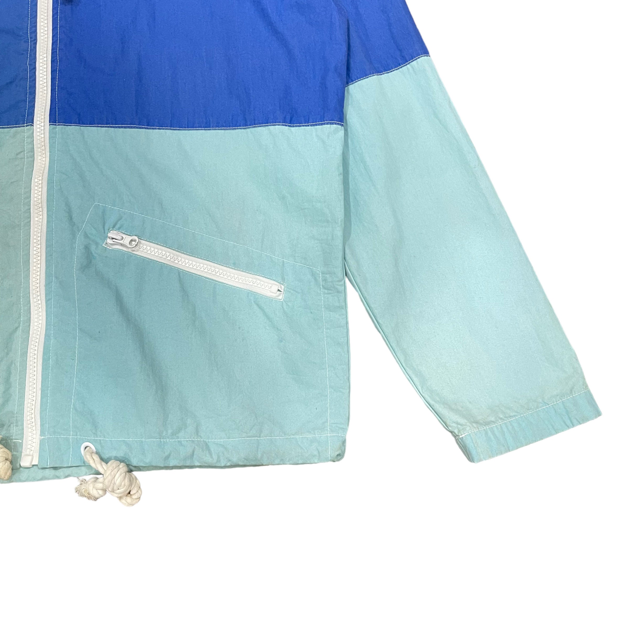 Vintage Japanese Brands SMP Colourway Colourblock Multicoloured Zipper ...