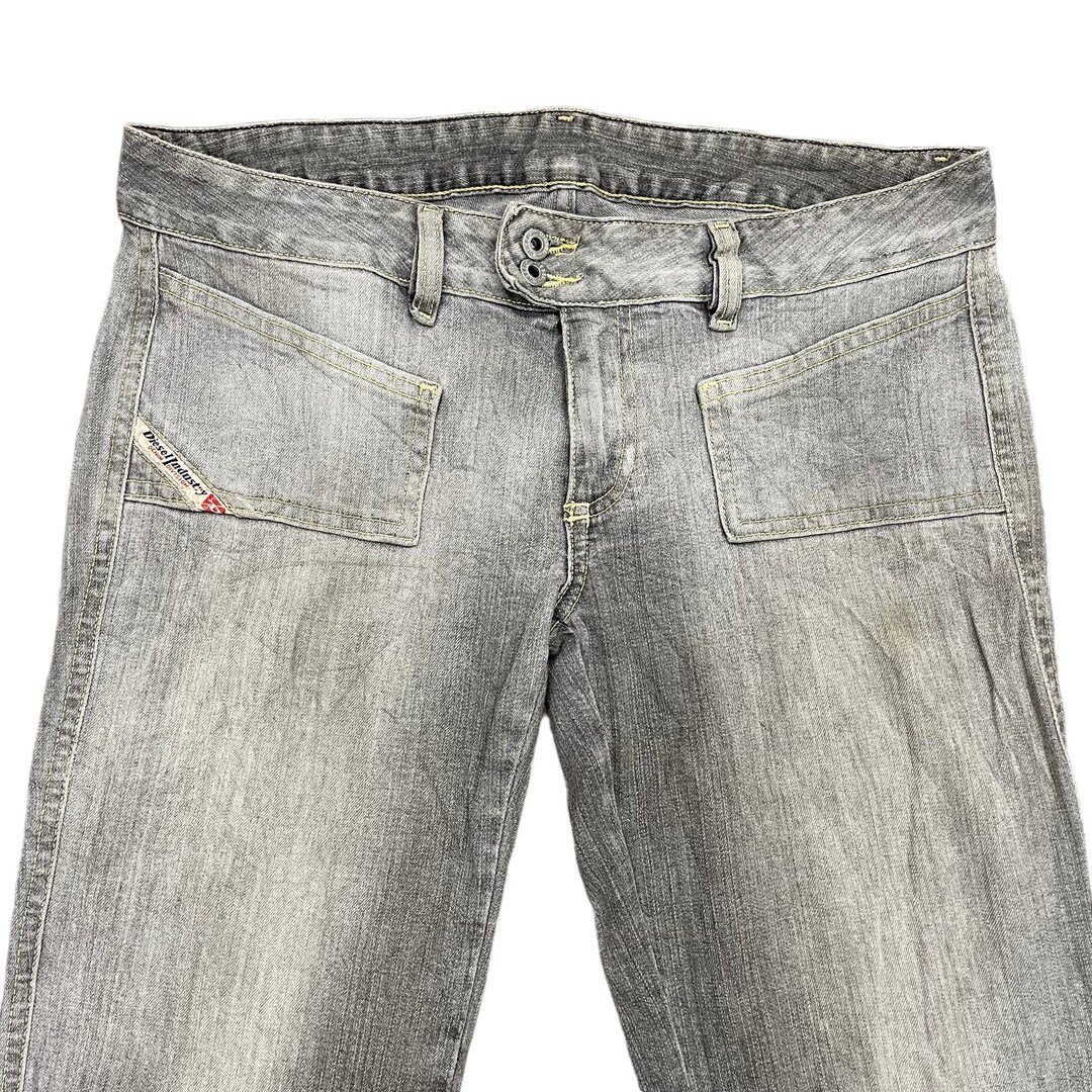 Vintage Diesel Industry Distressed Denim Pant - Etsy