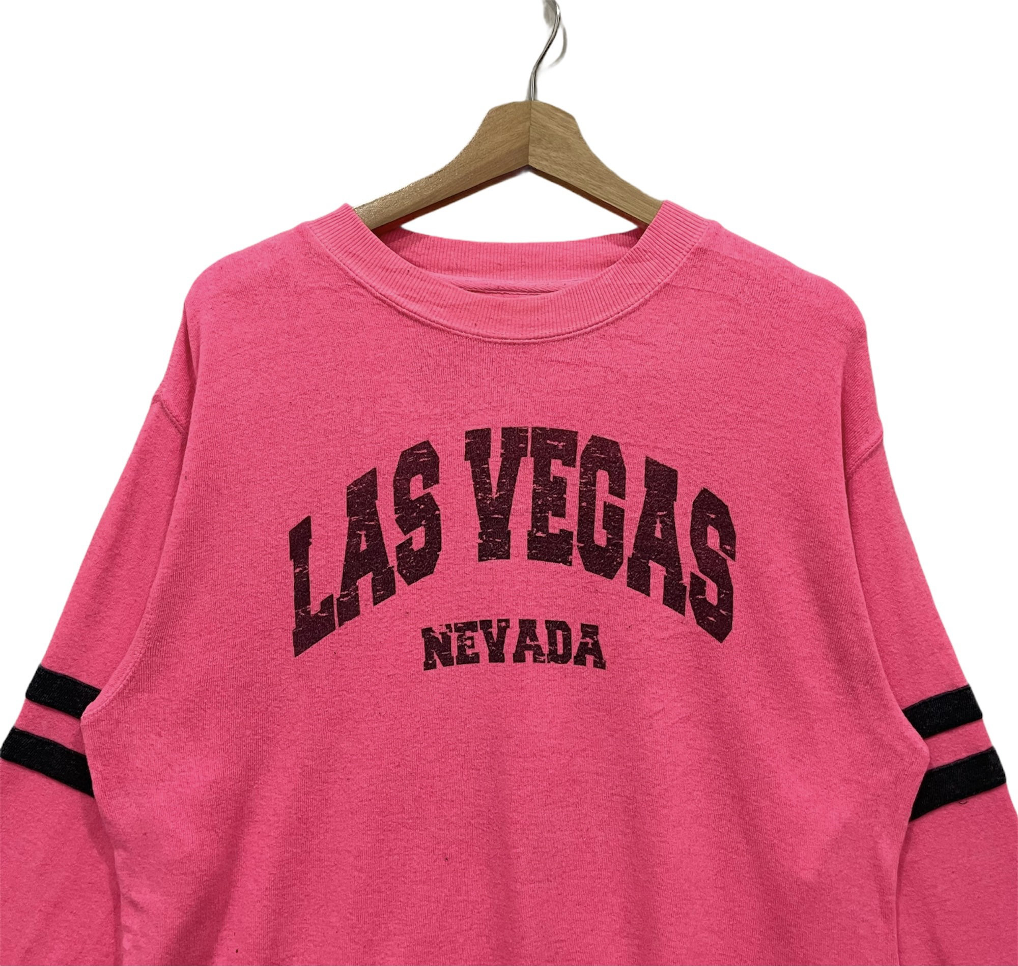 Las Vegas Nevada Big Spell Out Sweatshirt Sweater - Etsy UK