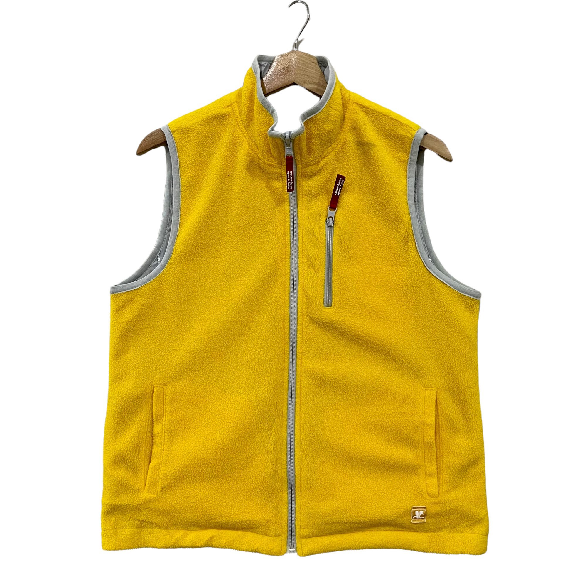 Courreges Sport Futur Reversible Zipper Vest - Etsy