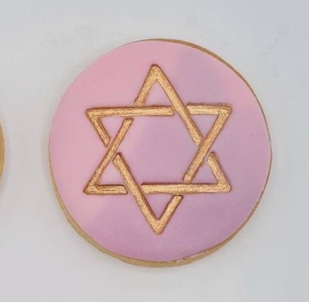 Star of David magen Dovid Stamp/embosser for Fondant Icing - Etsy