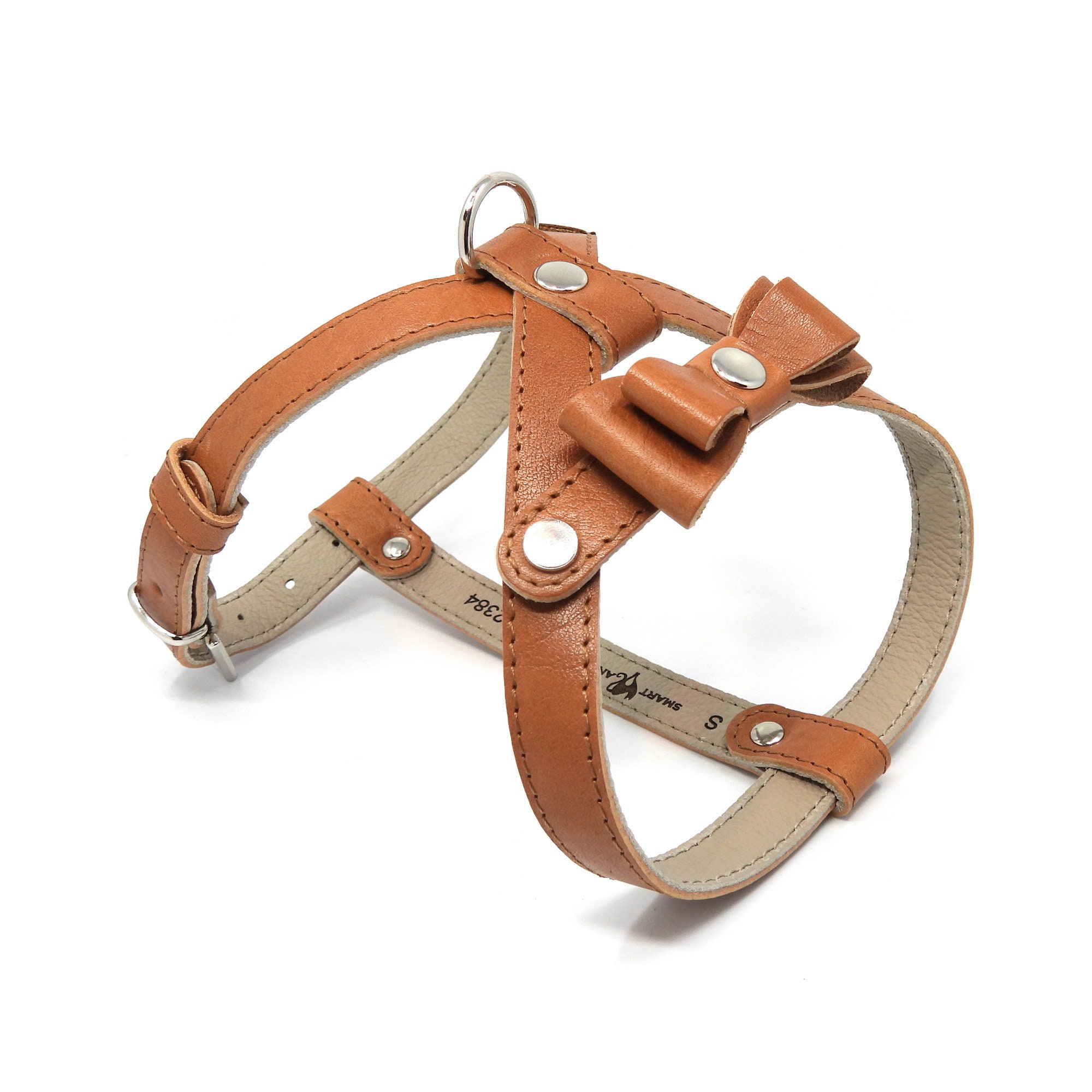 Designer Dog Harness / Dog Harness With Bow Tie / Small Dog - Etsy