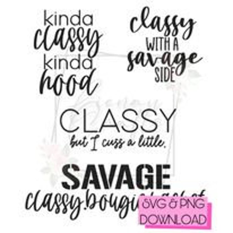 Classy Bougie Rachet Hood SVG PNG Digital Download - Etsy