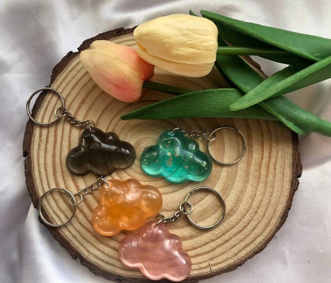 Cloud Keychains - Etsy