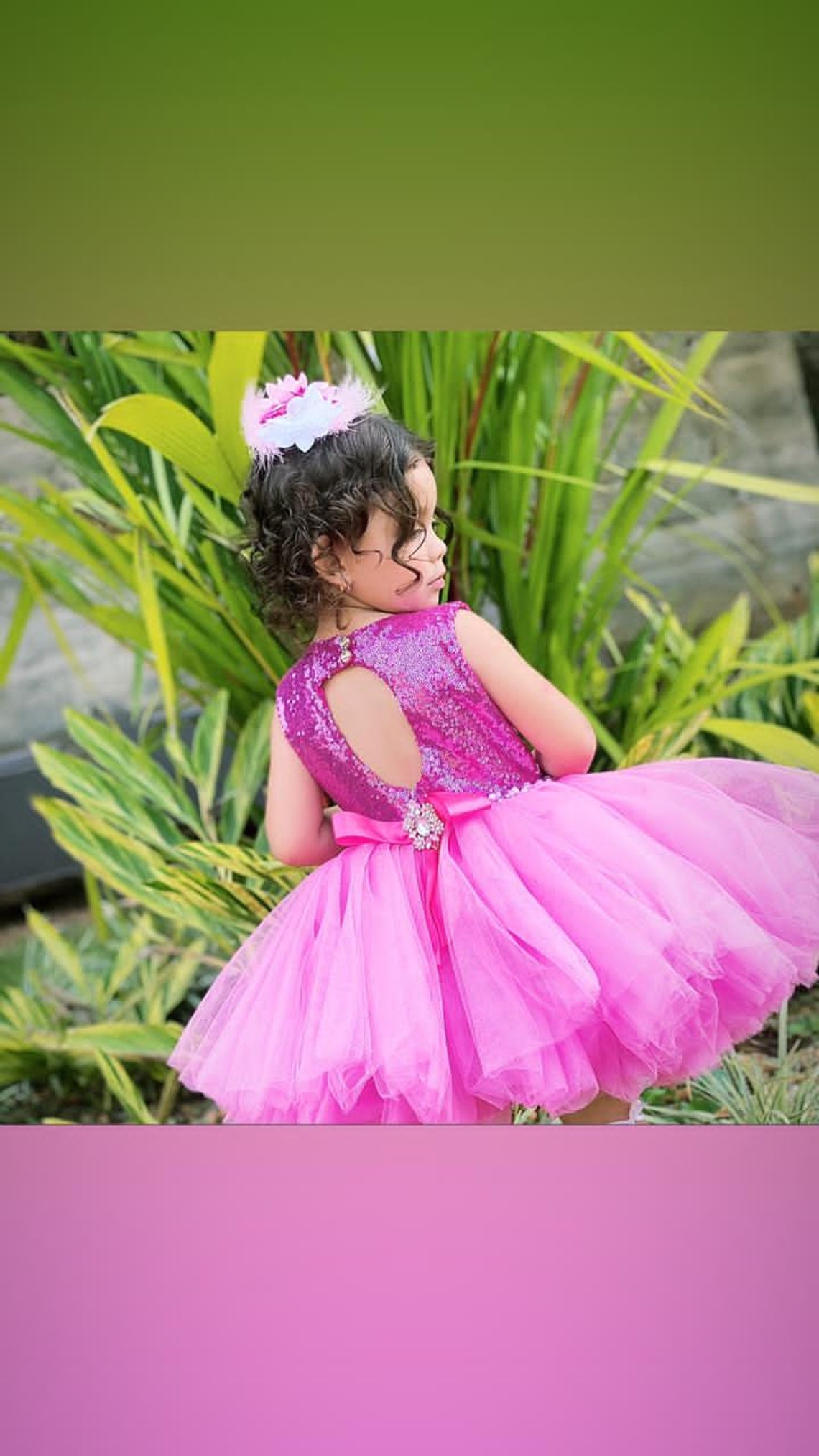 Barbie sequin dress / birthday outfit/ baby girl birthday/ | Etsy