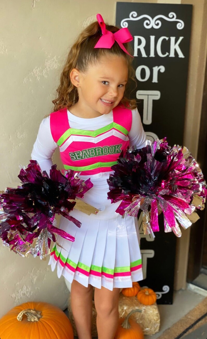 Disney Zombies 2 Addison Costume Cheerleading Outfit 4 Etsy