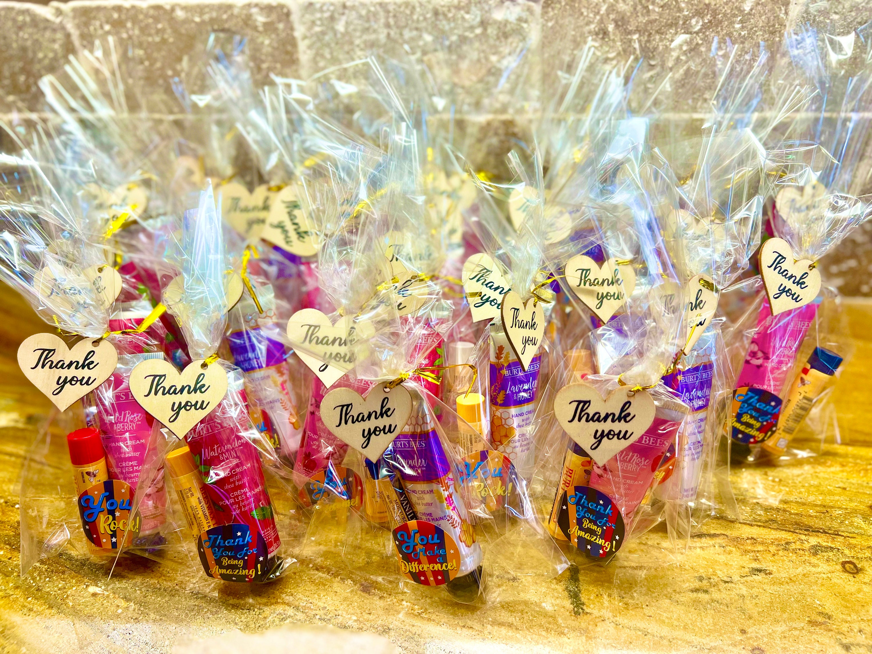 Burt’s Bees Thank You Gift Bags - Etsy