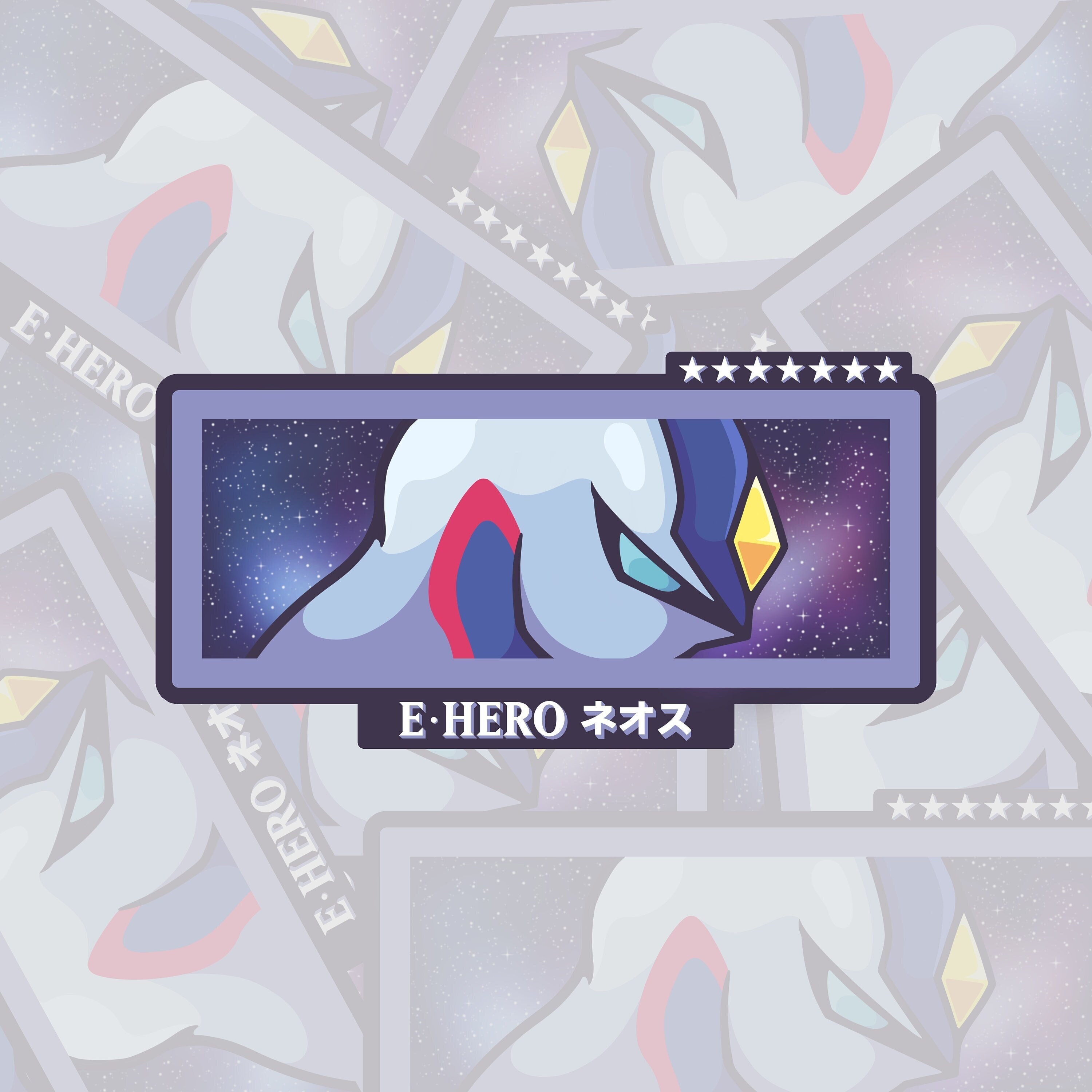 Elemental HERO Neos Vinyl Sticker - Etsy
