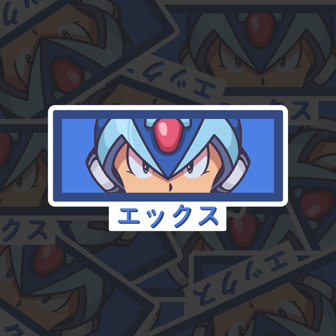 Mega Man X - Vinyl Sticker - Etsy