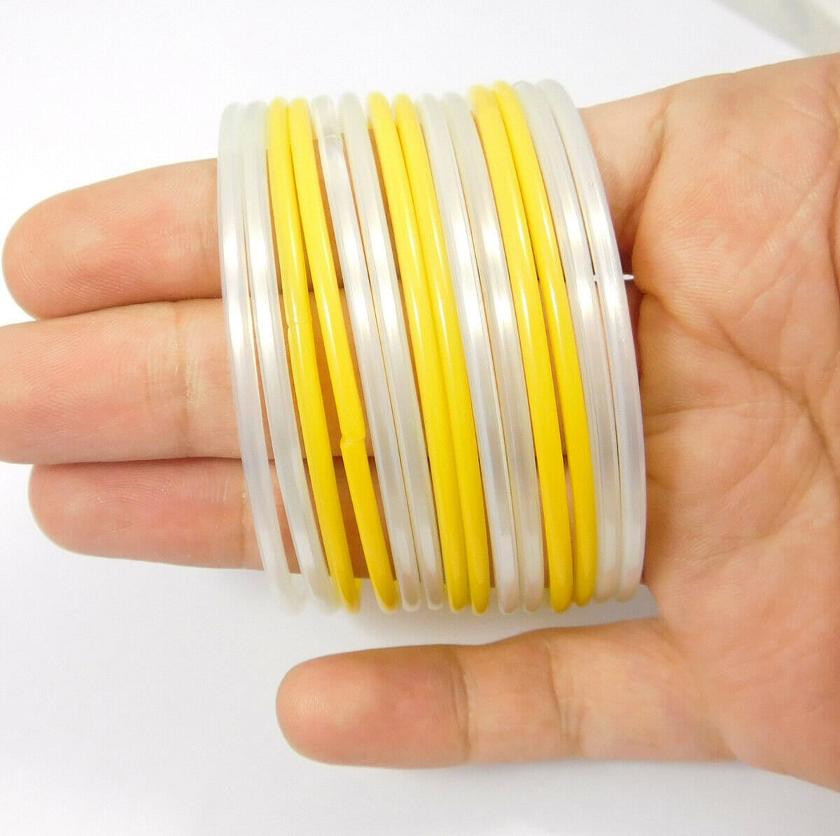 24 Pieces Good Quality Beautiful Multi Color Simple Indian Glass Bangle ...