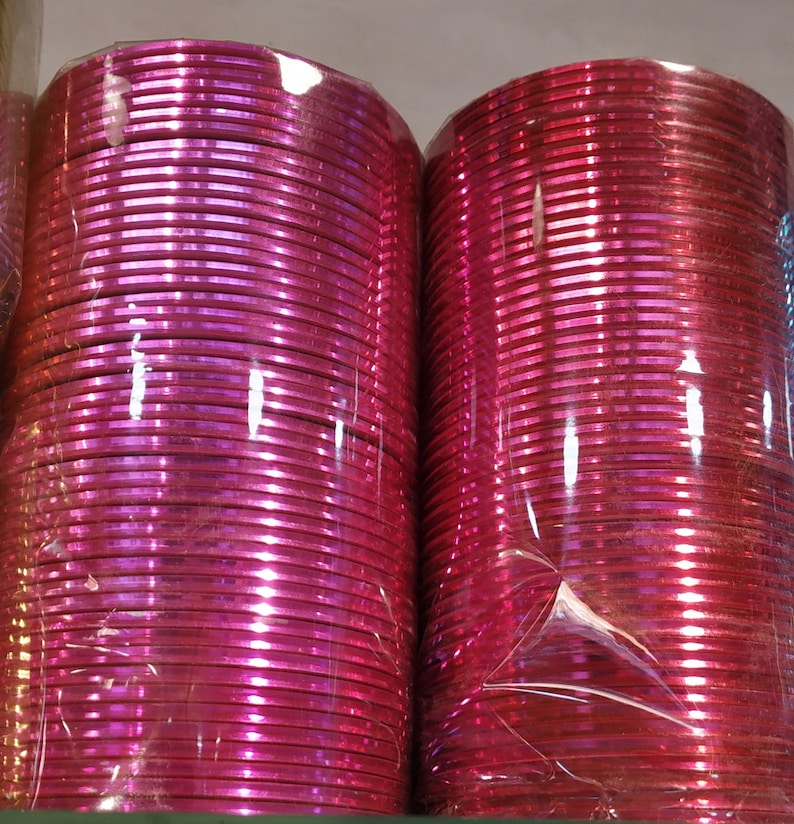 12 Pieces Multi Color Good Quality Simple Plain Metal Bangle for Women ...