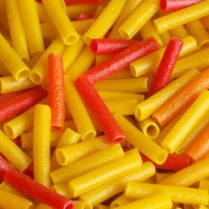 Natural Homemade Indian Fryums Multi Shaped Multicolor Tasty Fry Papad ...