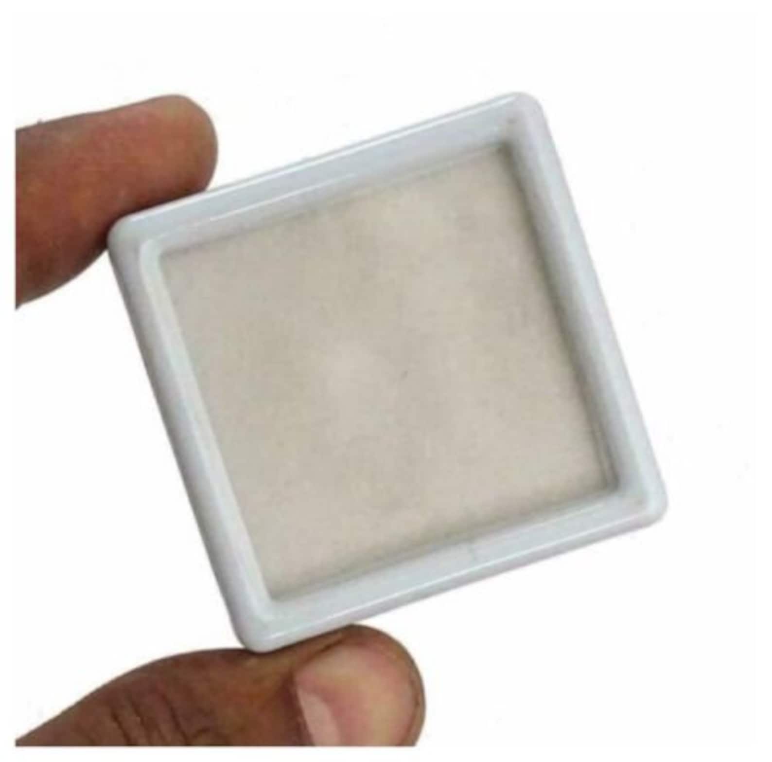 Top Glass Gemstone Gem Display Box Storage Tool Coin Jar US - Etsy