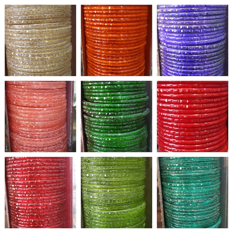 24 Pieces Multi Color Good Quality Beautiful Zigzag Glass - Etsy