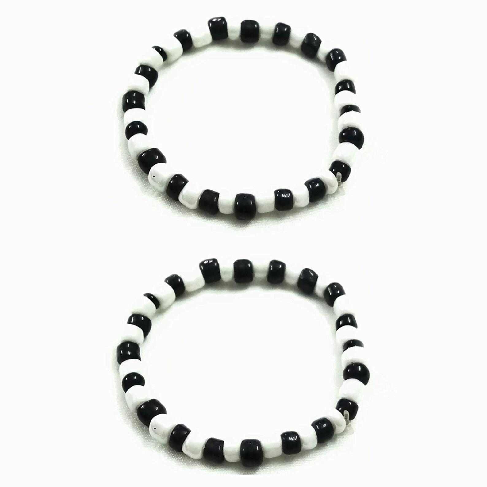 Multi Design Plastic Bangleblack & White Beads or Golden - Etsy