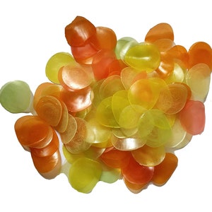 Natural Homemade Indian Fryums Multi Shaped Multicolor Tasty Fry Papad ...