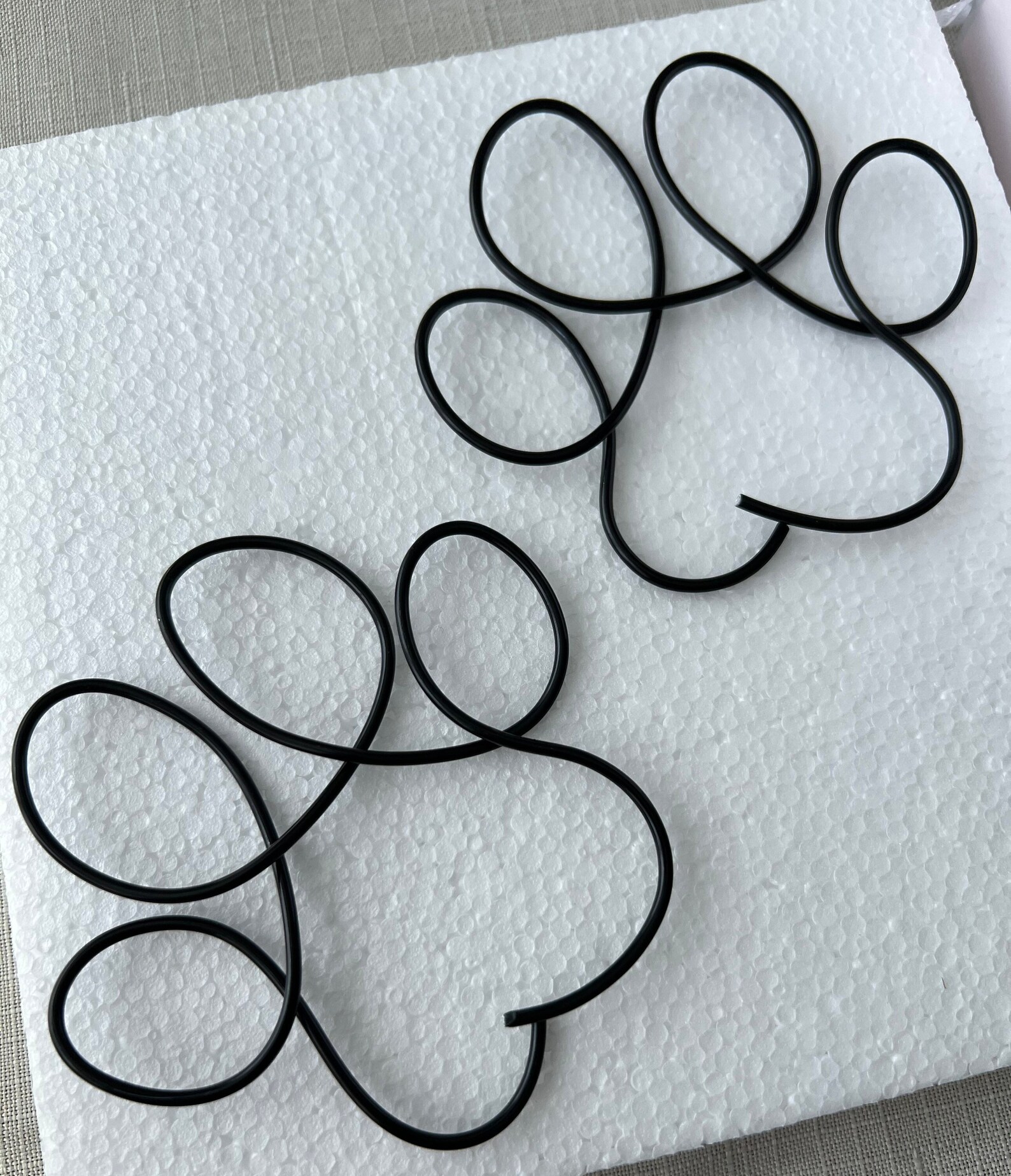 Paw Prints Wire Art Wire Paw Home Decor Pet Gifts - Etsy