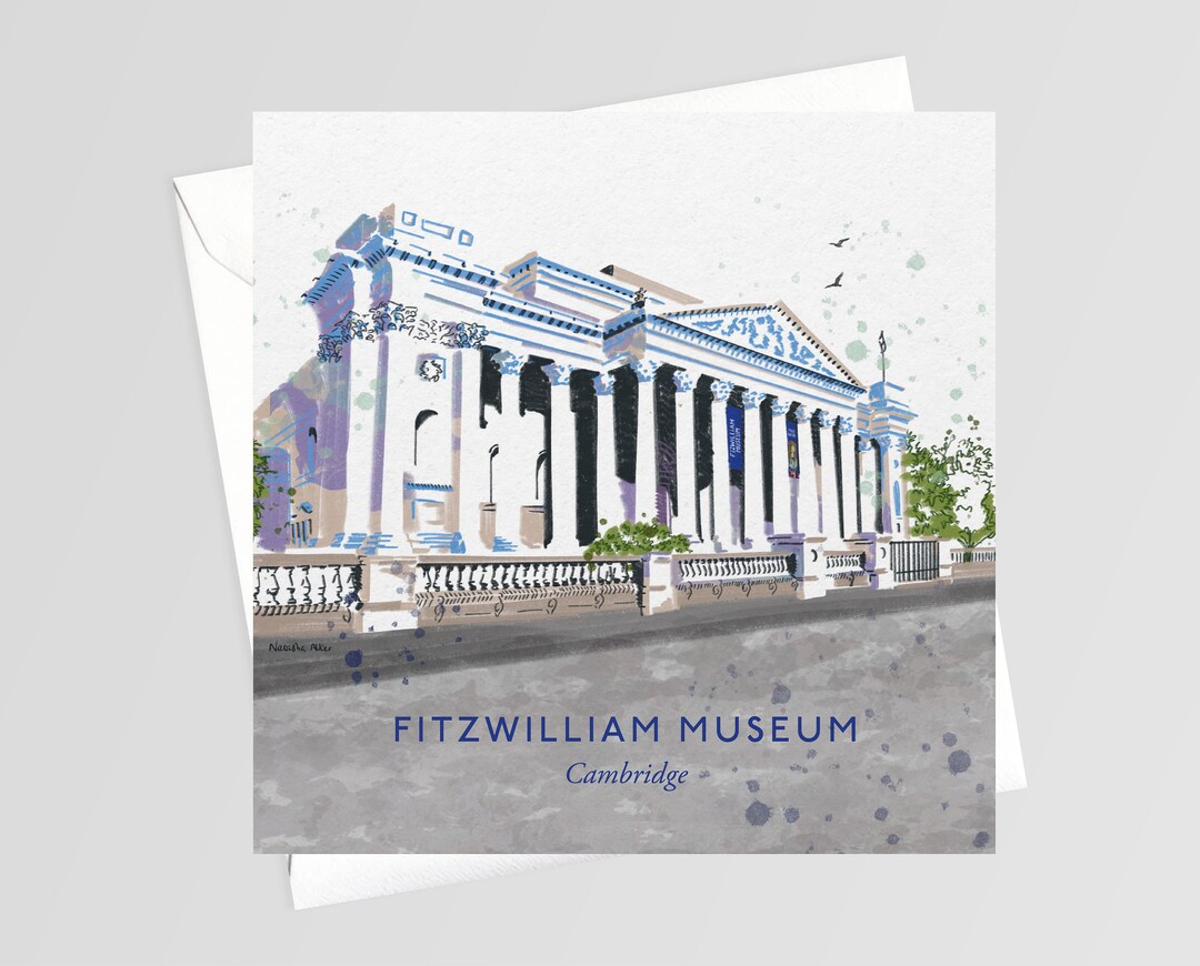 Fitzwilliam Museum, University of Cambridge, Greeting Card - Etsy