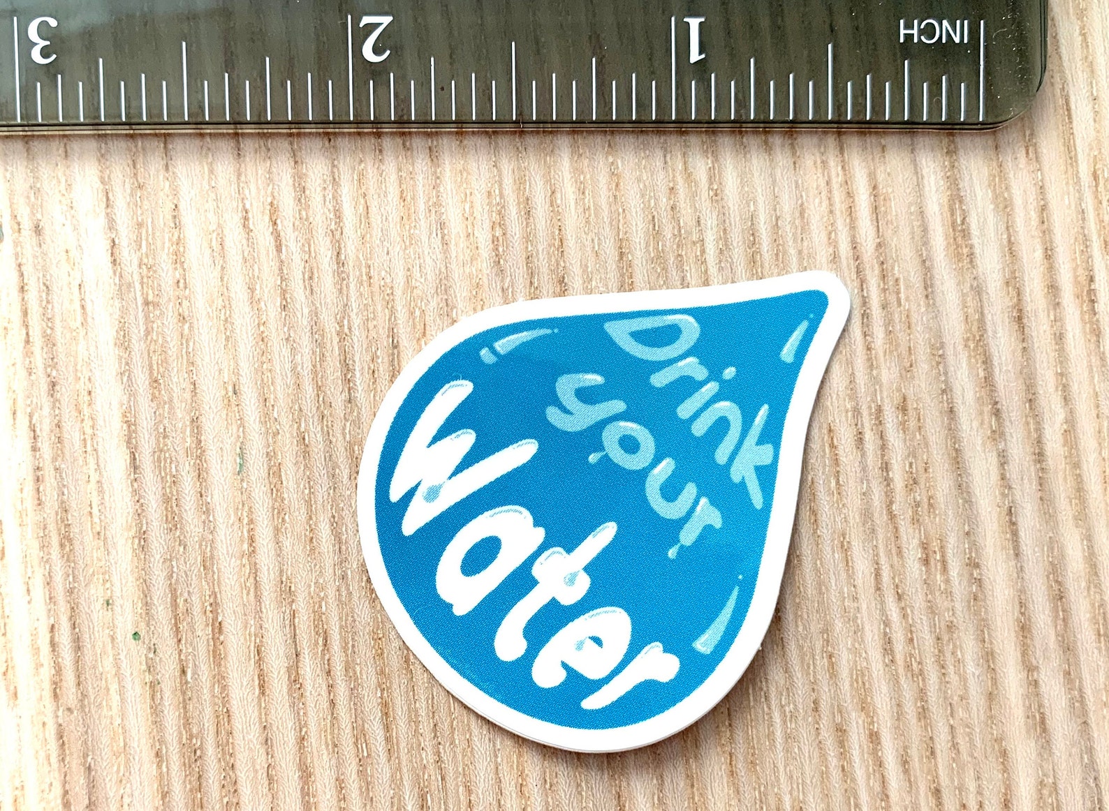 Drink Water Sticker Self Care Reminder Water Bottle - Etsy