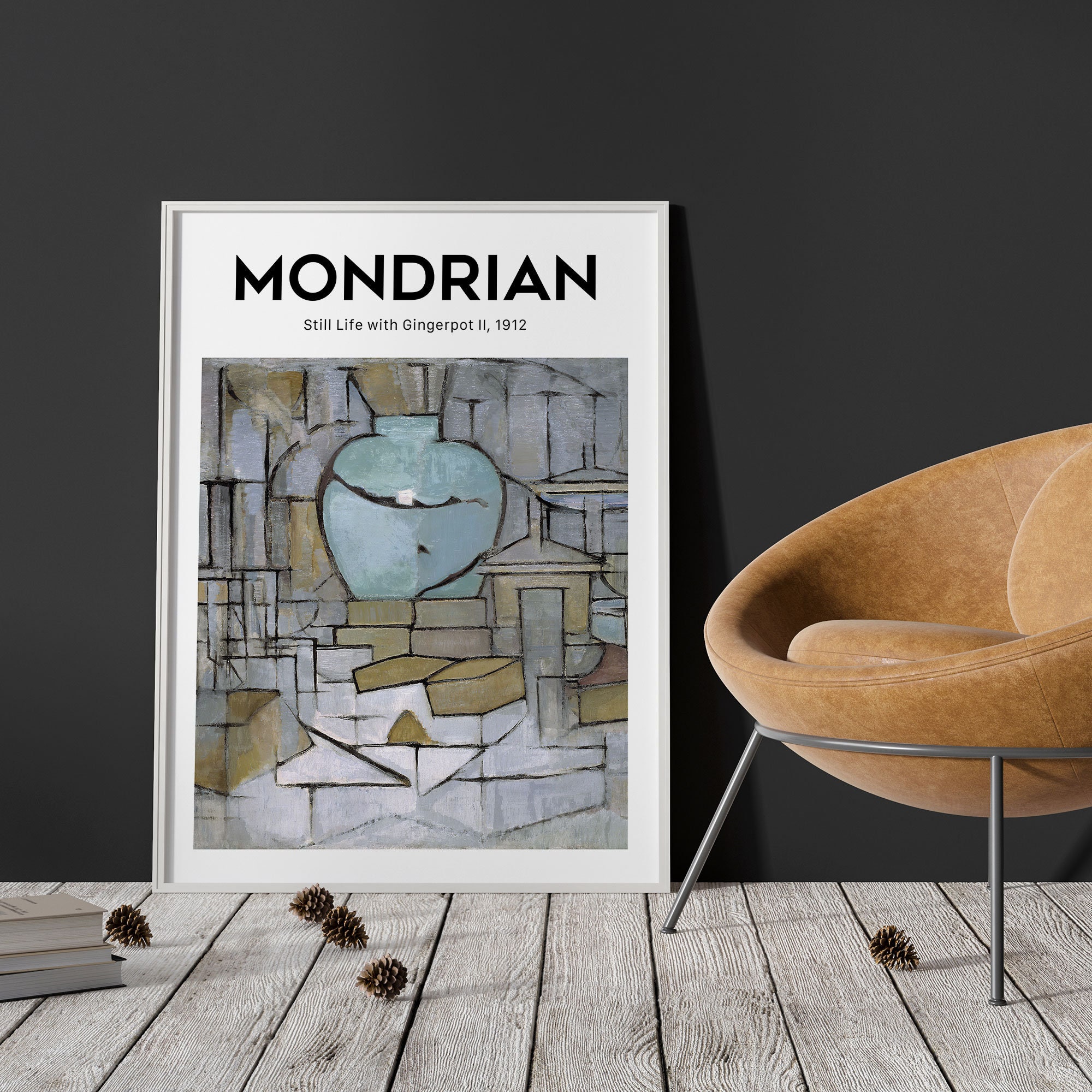 Mondrian Still Life With Gingerpot II Printable Wall Art Digital ...