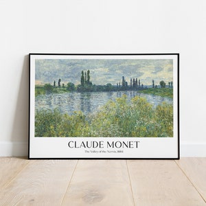Claude Monet - Banks of the Seine | Printable Wall Art | Digital ...