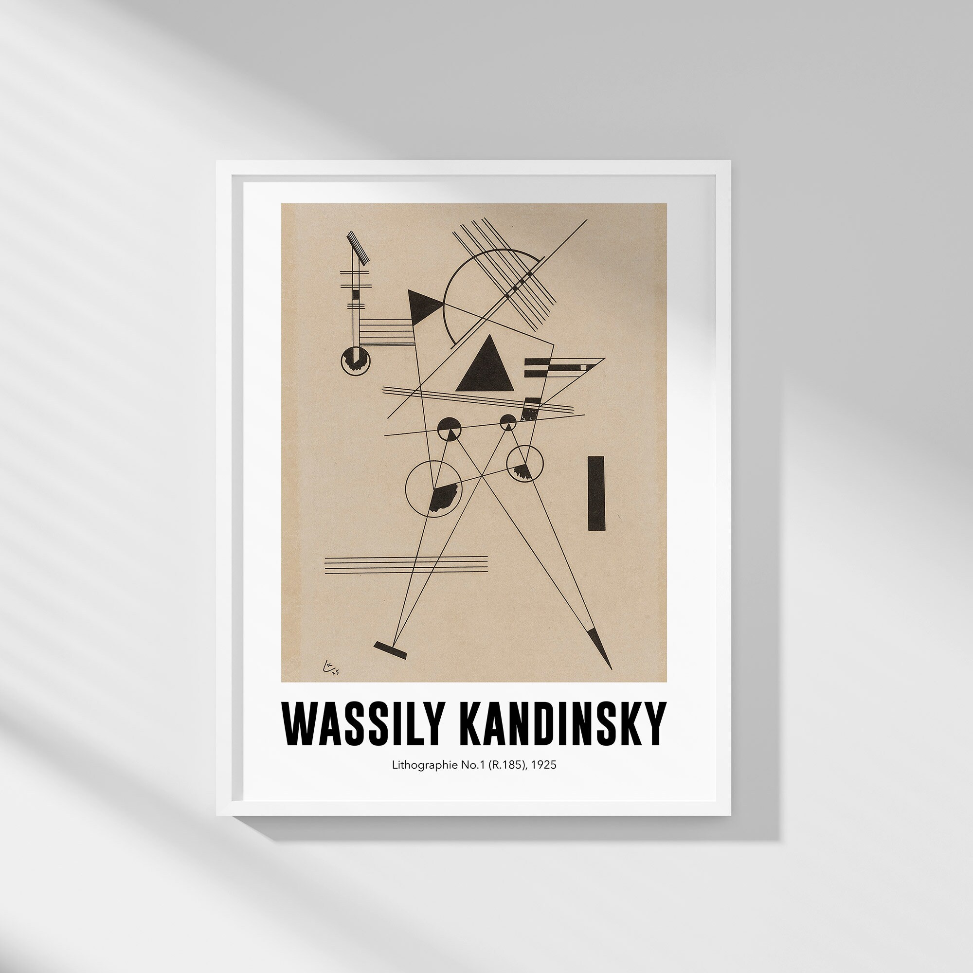 Wassily Kandinsky Lithographie No.1 R.185 Printable Wall Art Digital ...