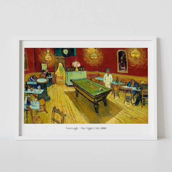 Van Gogh the Night Cafe Digital Download - Etsy
