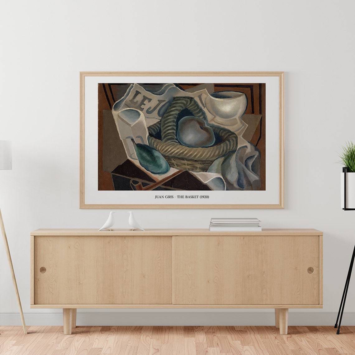 Mid Century Home Interior Decor |Cubist Painting Juan Legua Printable ...
