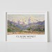 Claude Monet the Valley of the Nervia Printable Wall Art Digital ...