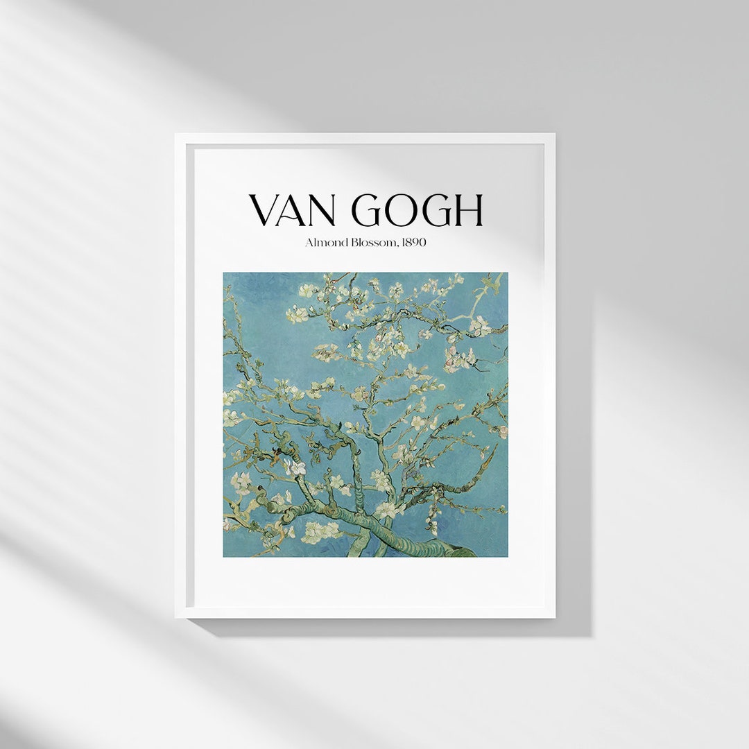 Van Gogh Almond Blossom Digital Download Impressionist Artist ...