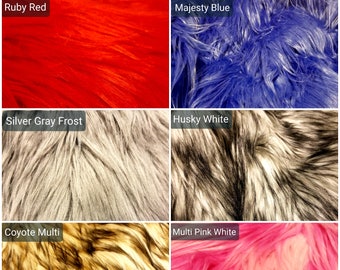 Faux Fur Swatches - Etsy