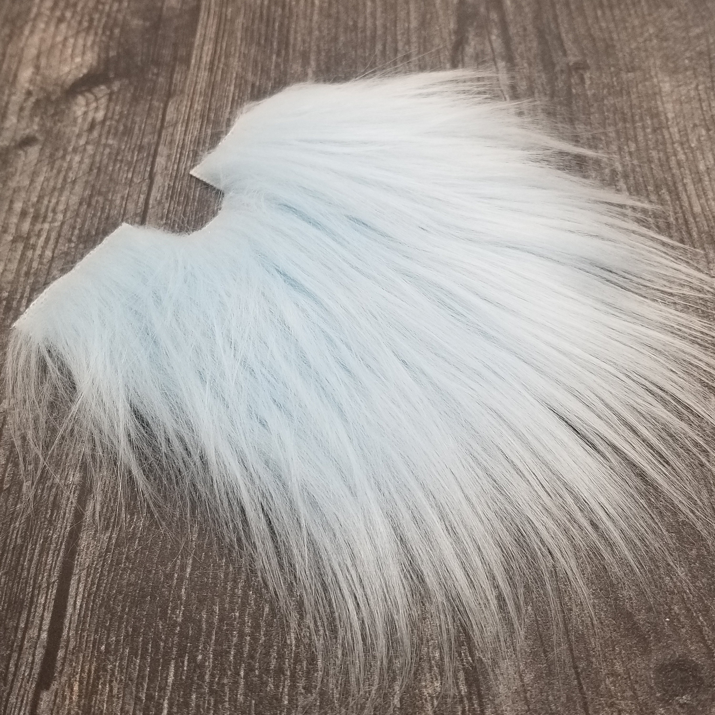 Pre-cut Gnome Beard Baby Blue Gnome Beard Faux Fur Beard | Etsy