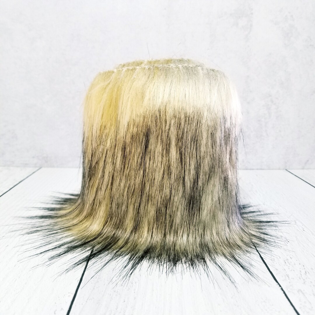 Vintage Winter Wolf Luxury Faux Fur Trim - Gnome Craft Fur - Large Fur ...
